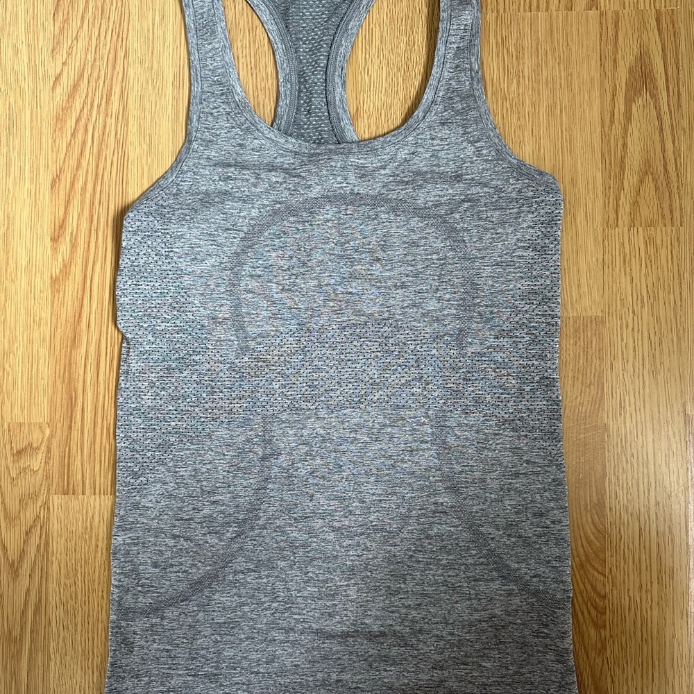 Lululemon Athletica Gray Swiftly Tank - Gem